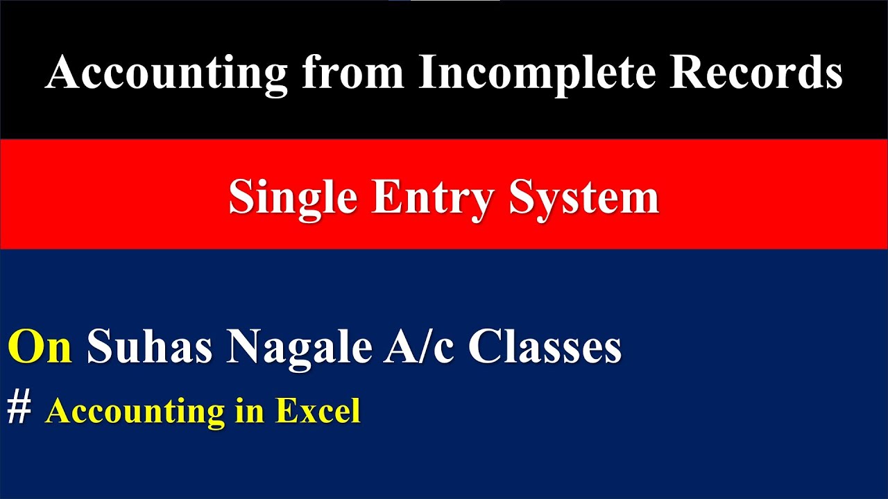 01 Single Entry System - YouTube