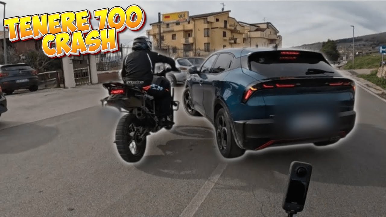 TENERE 700 CRASH - ROAD RAGE & ANGRY PEOPLE - YouTube