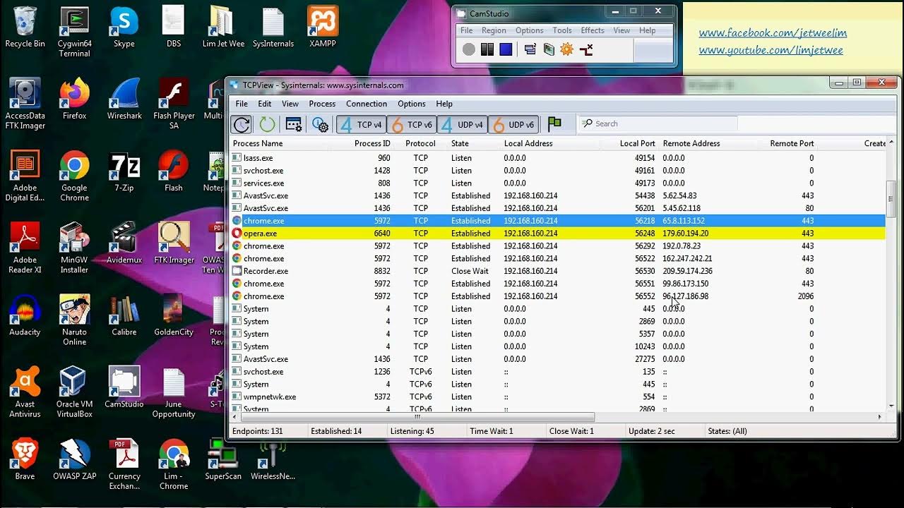SysInternals ~ TCPView - YouTube