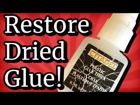 How To Restore Dried Super Glue