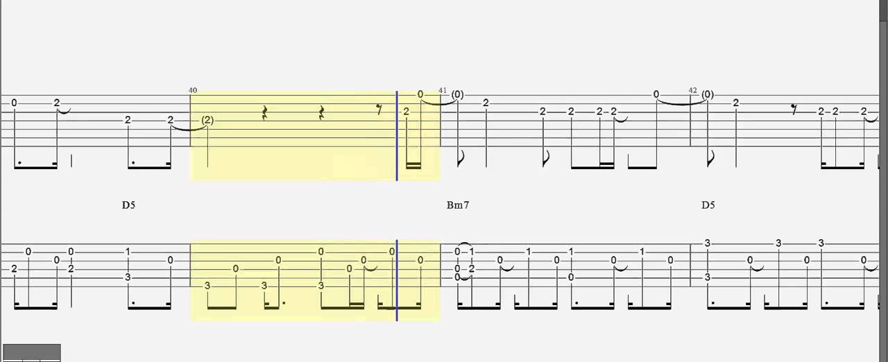 Guitar Tab Guitar Duet A Team Ed Sheeran Slow - YouTube