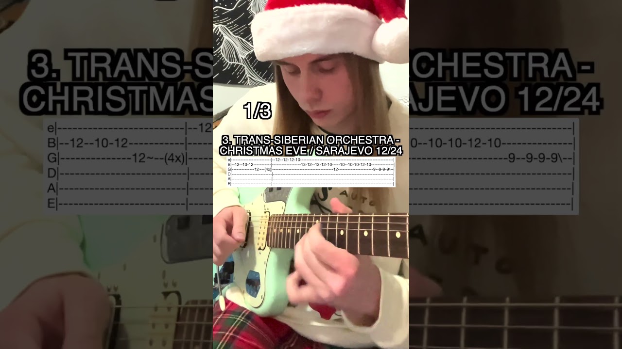 5 Iconic Christmas Guitar Riffs 🎅🎄 (With Tabs) Chords - Chordify