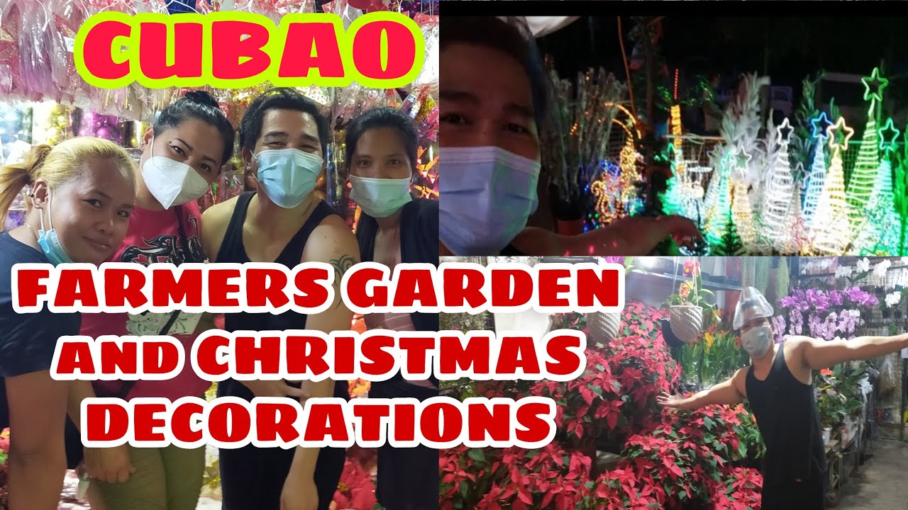 FARMERS GARDEN CUBAO AND CHRISTMAS LIGHT DECOR I KOREKS VLOG I vlog#295 ...