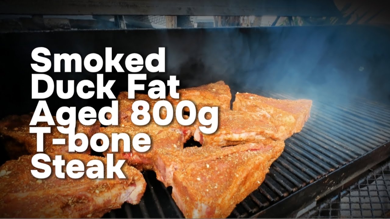Smoked 800g T-Bone Aged in Duck Fat | Next-Level Steak - YouTube