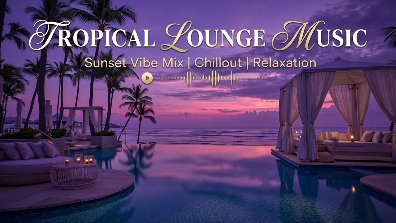 Tropical Lounge ~ Sunset Chillout Music Vibes - YouTube