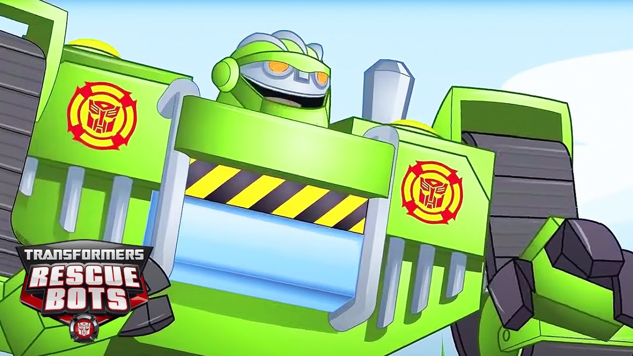 Boulder feliz | Transformers: Rescue Bots | 1 HORA DE COMPILACIÓN ...