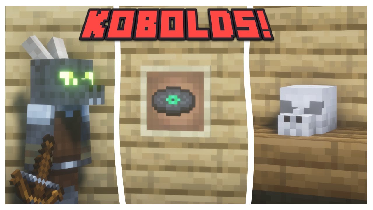 Better VILLAGERS In MINECRAFT! (Kobolds! Mod 1.18.2) - YouTube