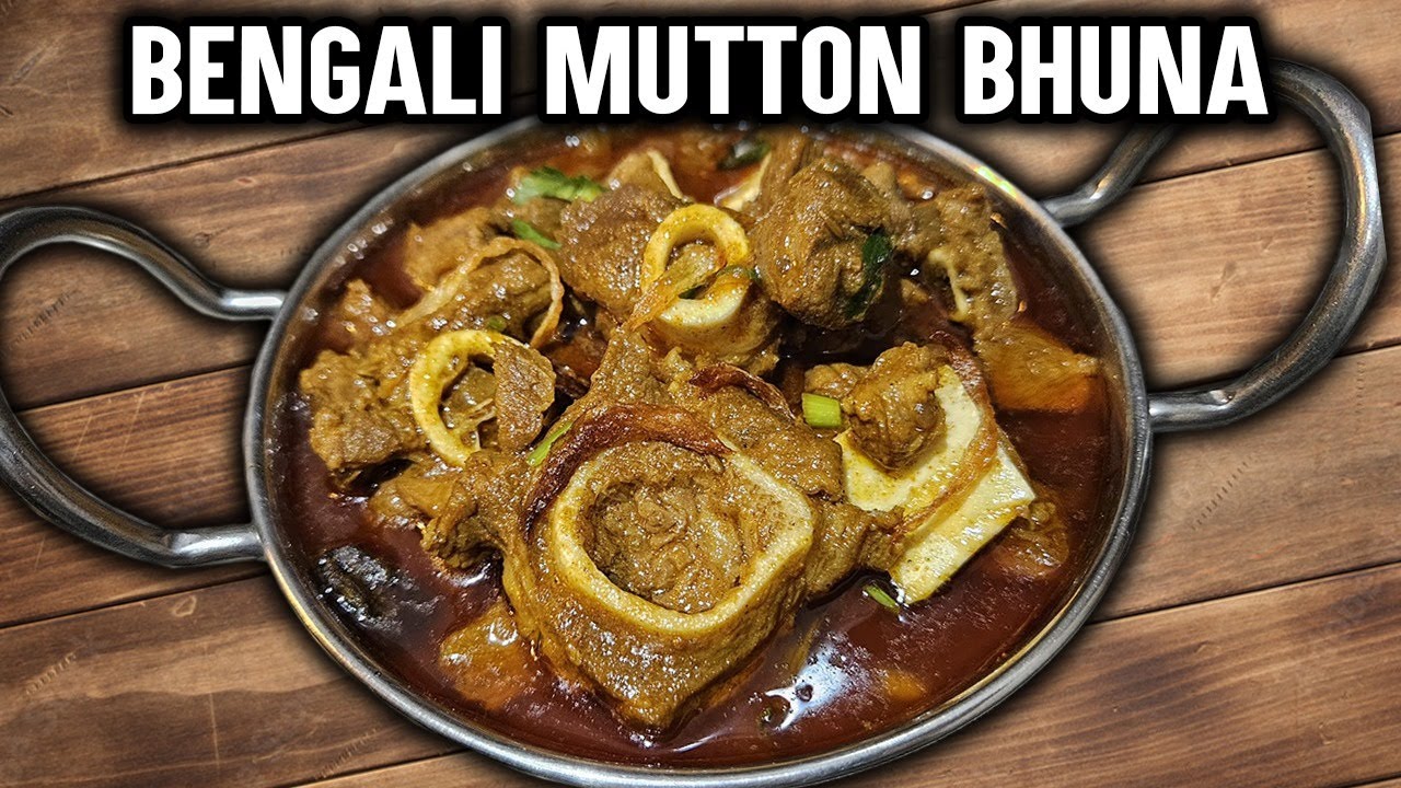"How to Make Authentic Bengali Mutton Kasha | Spicy & Easy Recipe ...