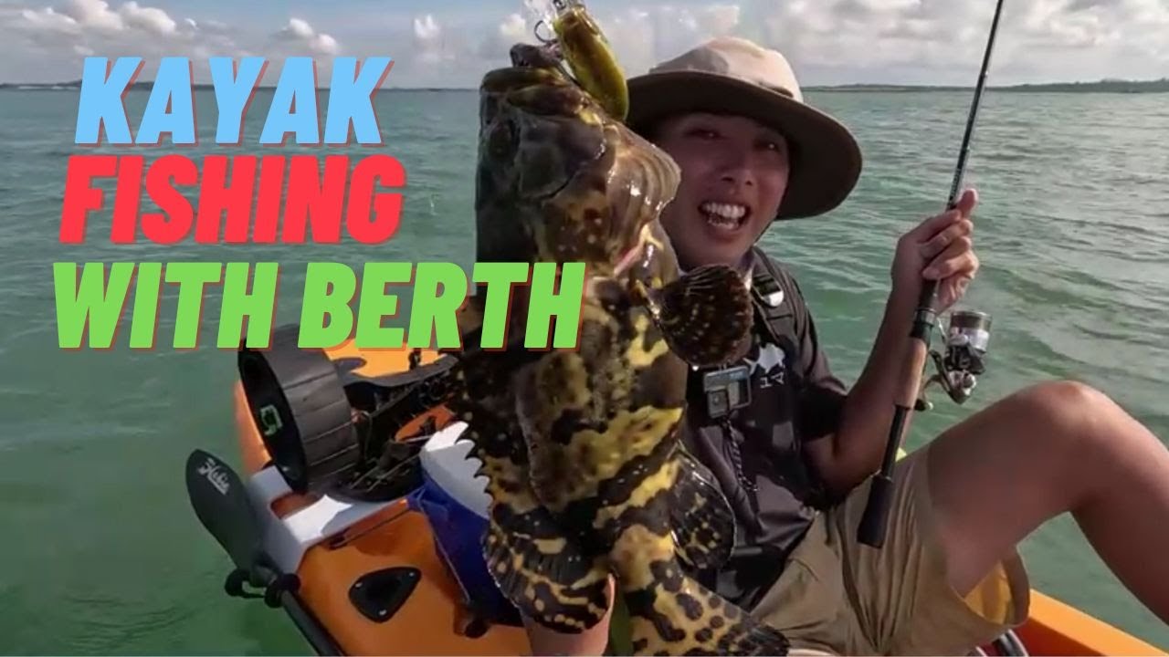 Kayak fishing with Berth - YouTube