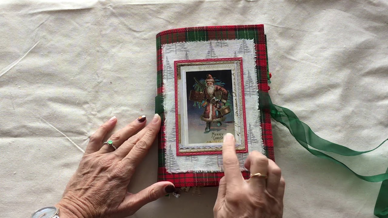 Christmas journals, DT project for Artymaze - YouTube