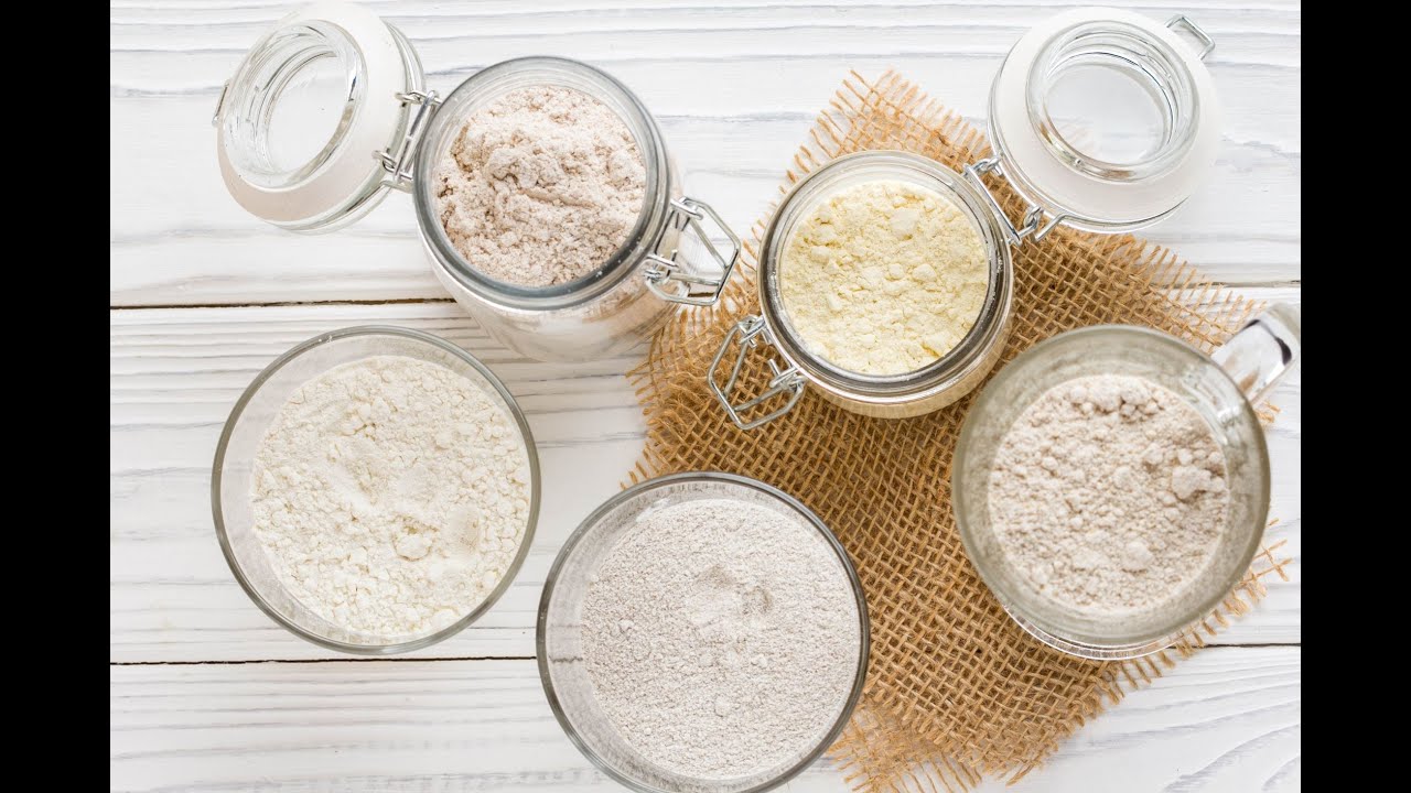 What are the different types of flour and how are they used? - YouTube