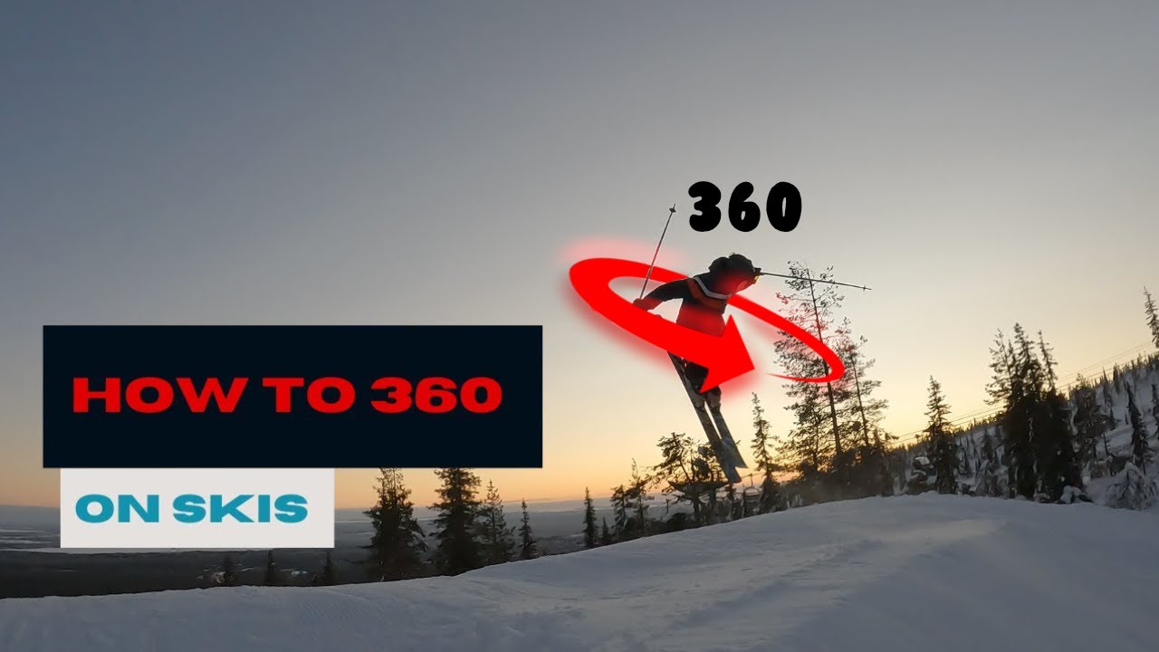 How to do the most important trick on skis (360 tutorial)! - YouTube