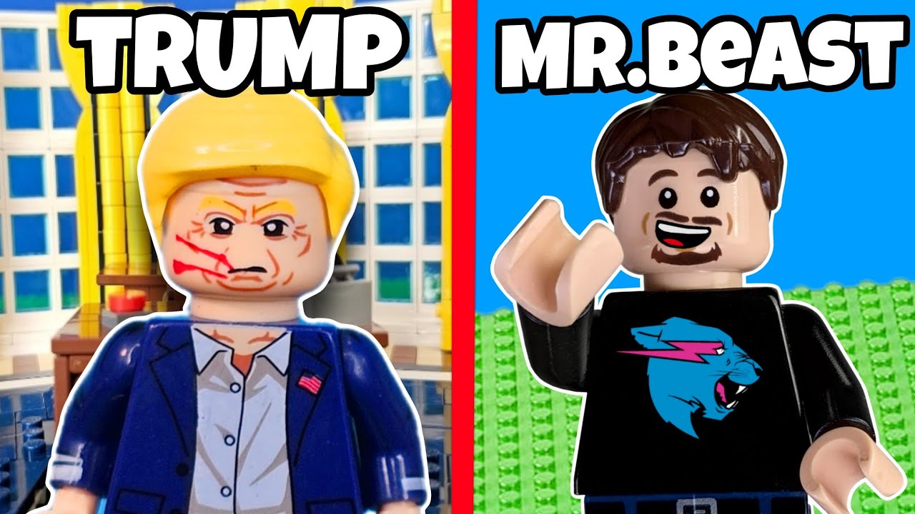 I made 250 FAMOUS PEOPLE in LEGO... - YouTube