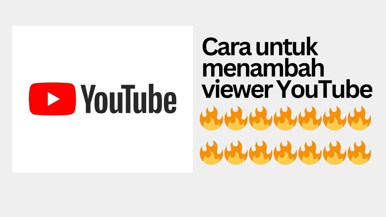 VIEW YOUTUBE RENDAH | UBAH SETTING INI - YouTube