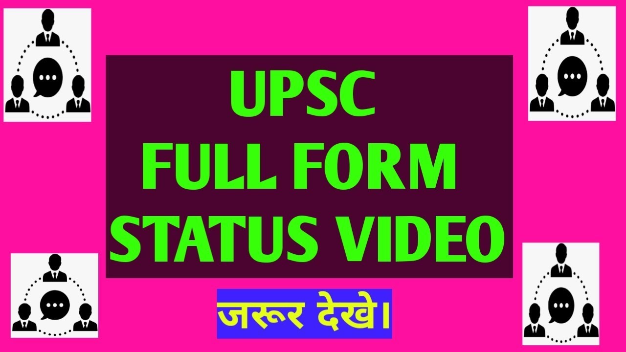what is the full form of UPSC! MOST IMPORTANT STATUS VIDEOS! UPSC KA ...
