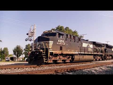 NS 251 @ CLYMERS, IN 9 19 24 NS 4252 NS 1158 - YouTube