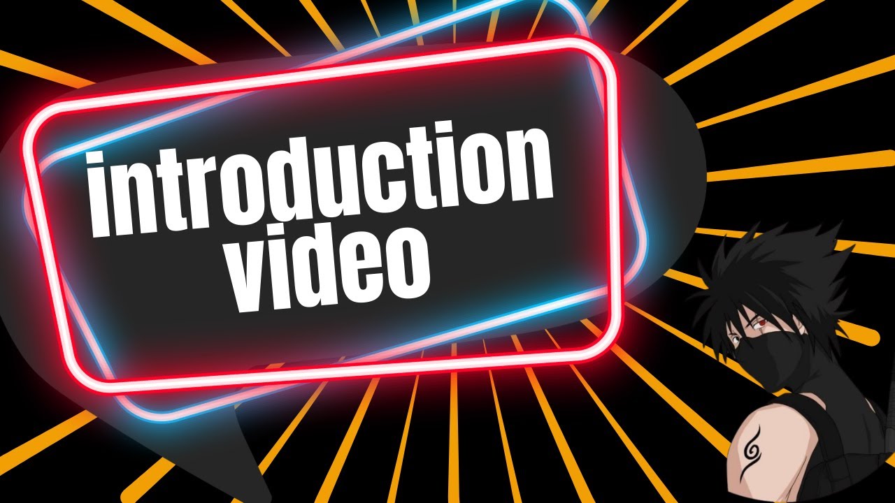 Introduction video - YouTube