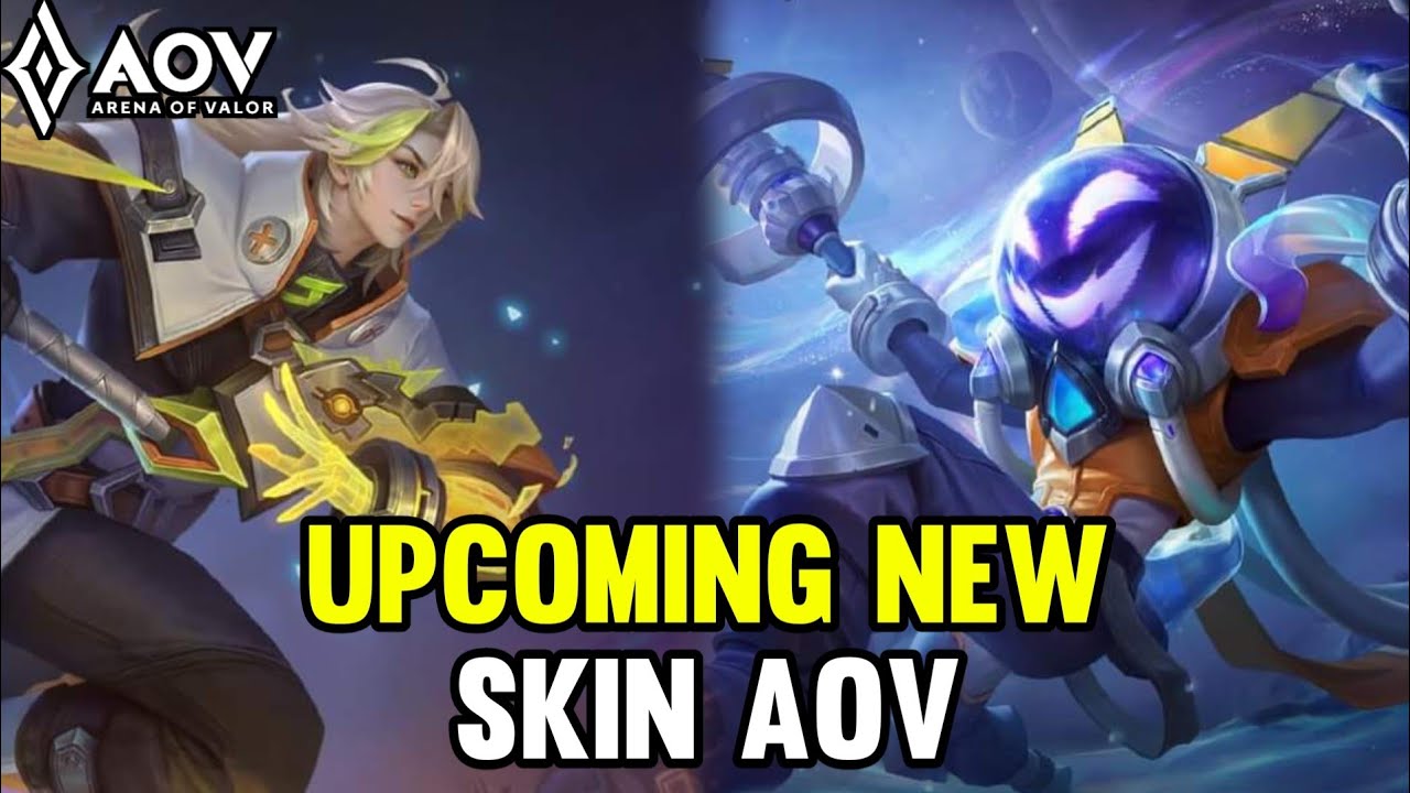 AOV : UPCOMING NEW SKIN AOV - ARENA OF VALOR LIÊNQUÂNMOBILE ROV COT - YouTube