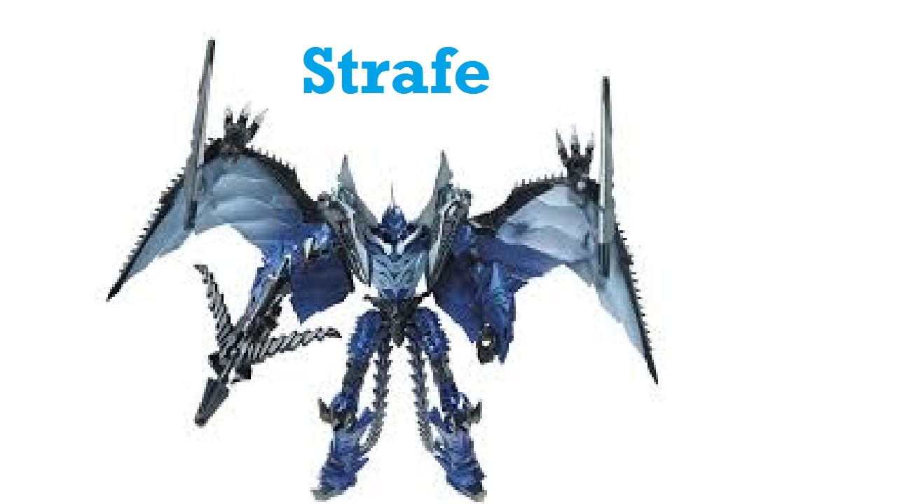 Transformers 4: Age of Extinction Deluxe Strafe - YouTube