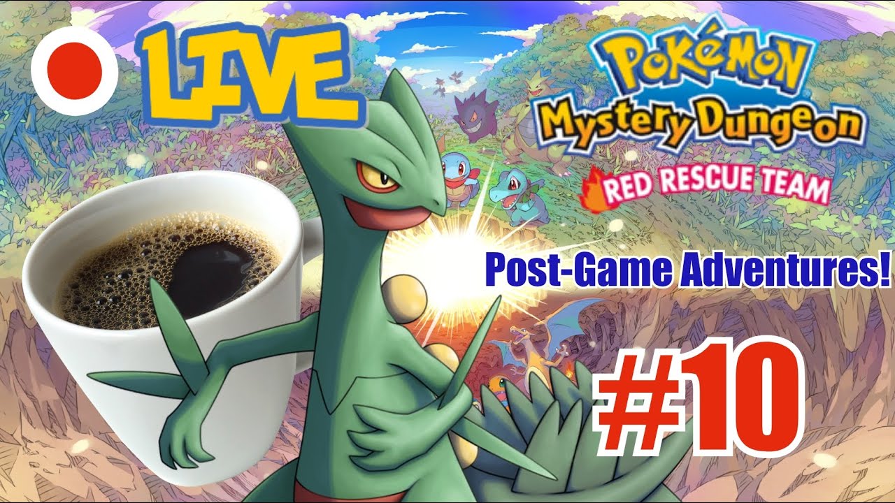 Legends and Coffee! Come Chill! (Pokémon: Mystery Dungeon - Red Rescue ...