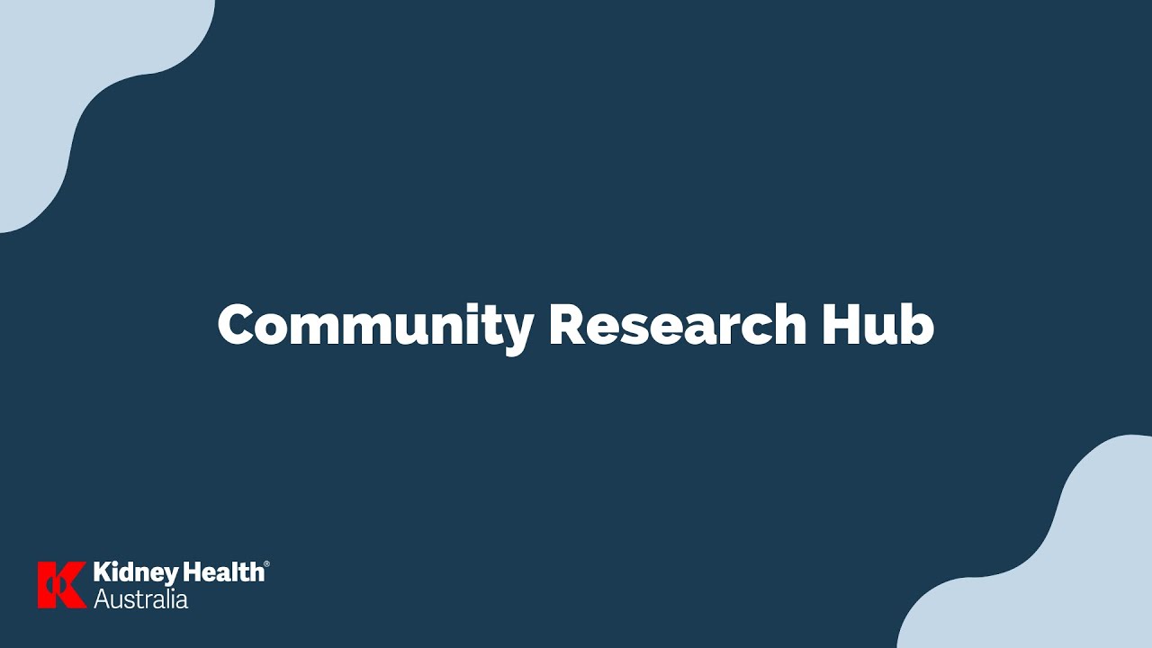 Community Research Hub - YouTube