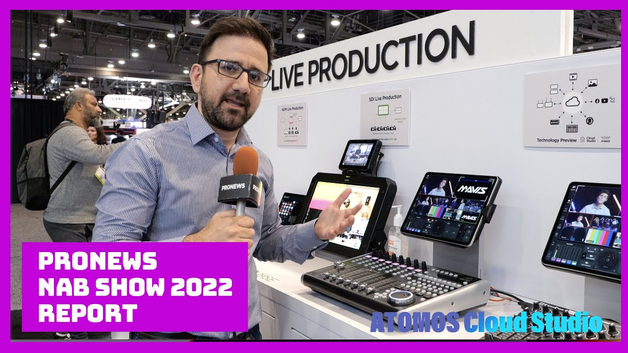 [NAB2022レポート]ATOMOS「ATOMOS Cloud Studio」 - YouTube