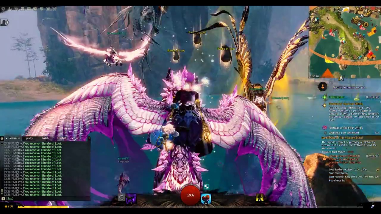 Guild Wars 2 Treasure hunt in the Labyrinthine Cliffs - YouTube