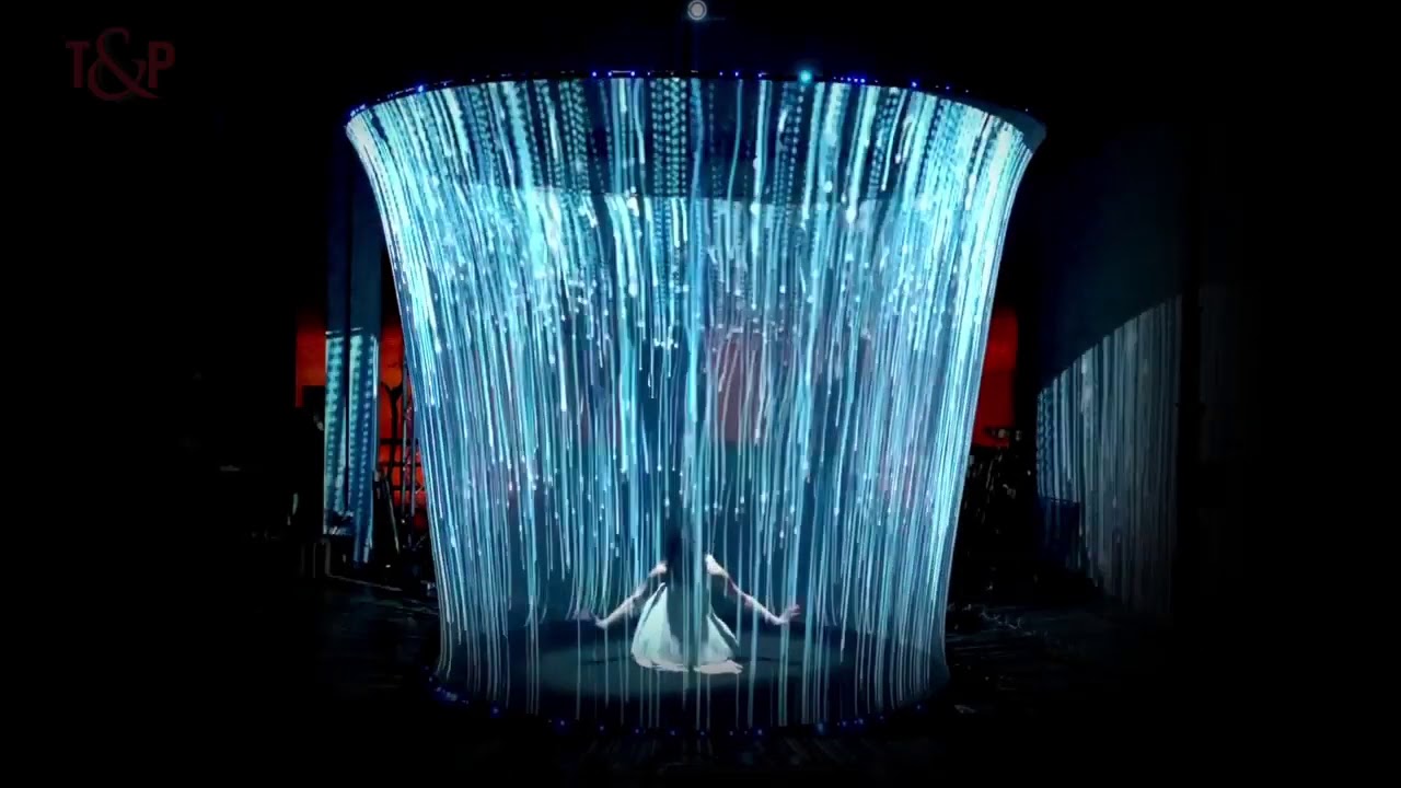 Immersive 3D Hologram Show Hologrpahic Dance interactive Transparent ...