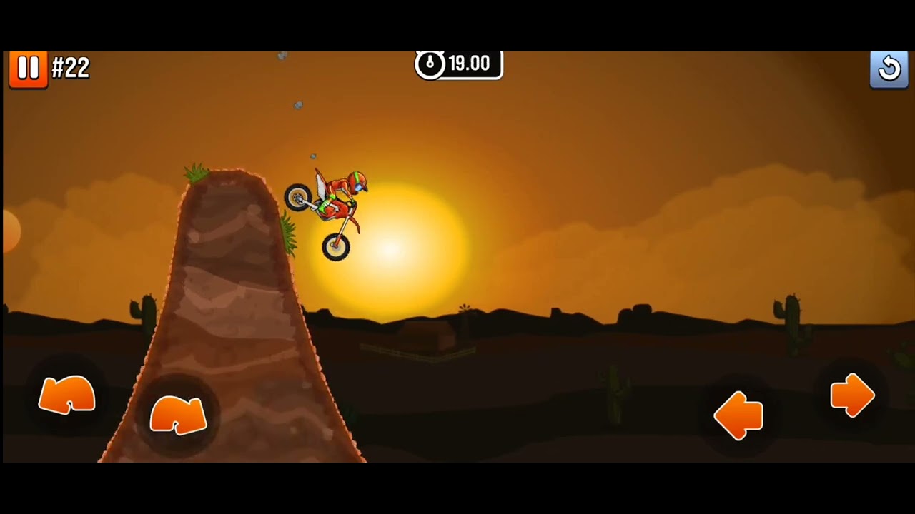 Moto x3m Bike Gameplay in Game Level Complete #22 Mission Complete ...