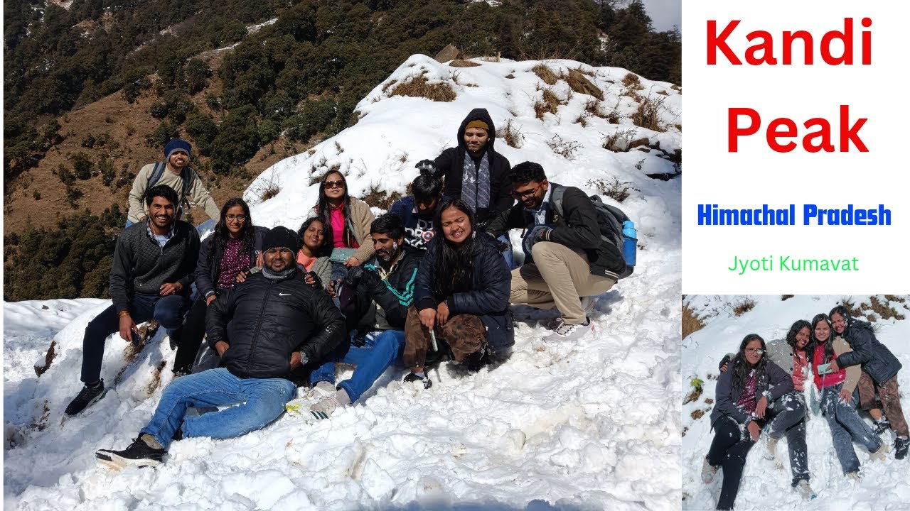 Kandi Peak || Mandi || Himachal Pradesh || #iit #himachal #snow # ...