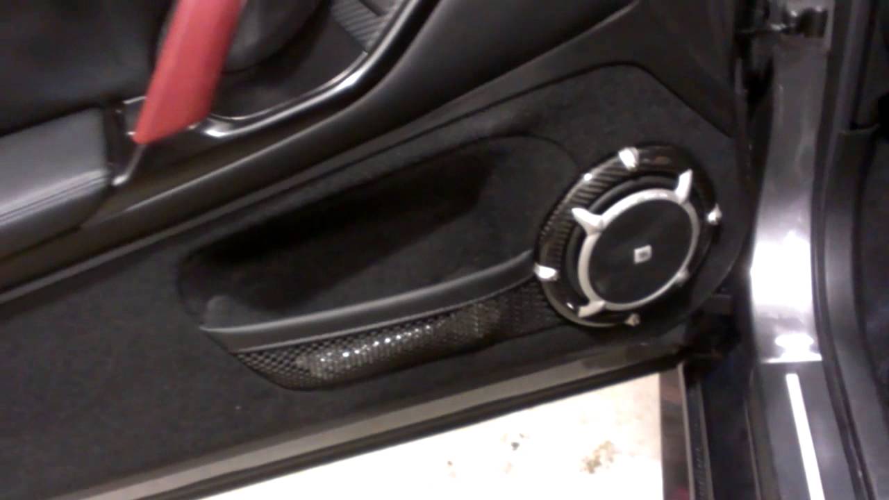2013 Nissan GTR Black Edition Custom audio system - YouTube