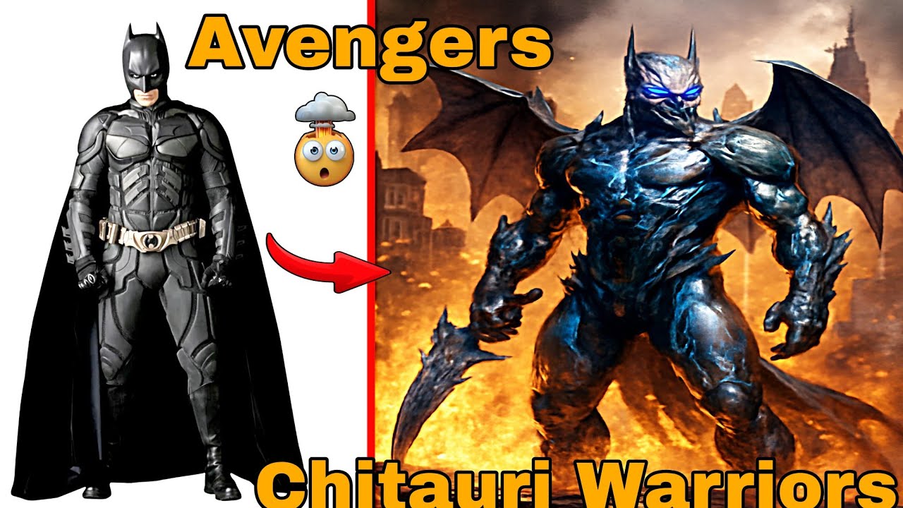 DC Avengers Become Chitauri Warriors | Ultra Realistic Transformation ...