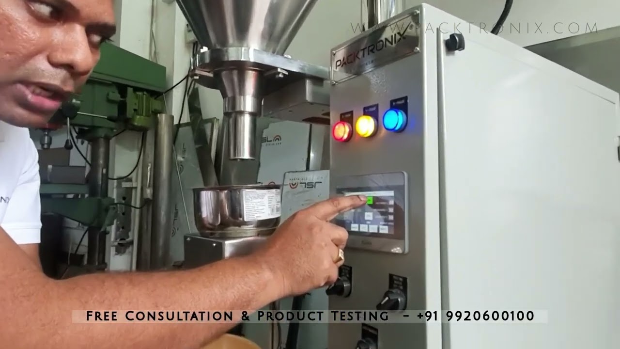 Powder Filling Machine User Guide - Packtronix - Al Hariri Group