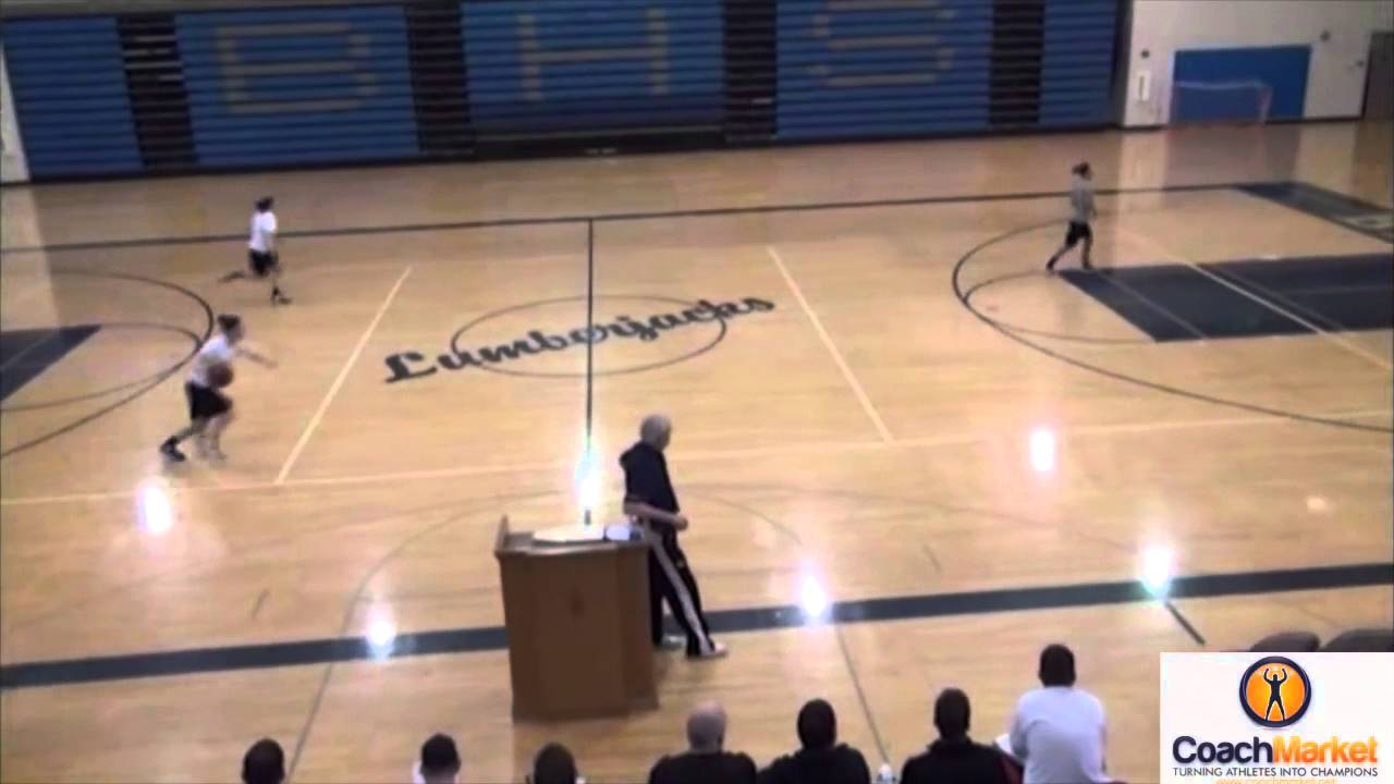 Backdoor cut drill www.teachhoops.com - YouTube