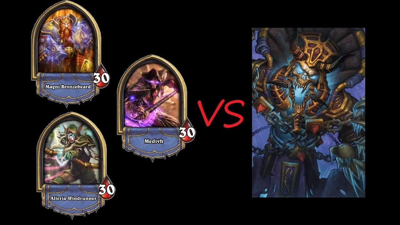 Hearthstone Medivh, Alleria and Magni vs Kel'Thuzad quotes - YouTube