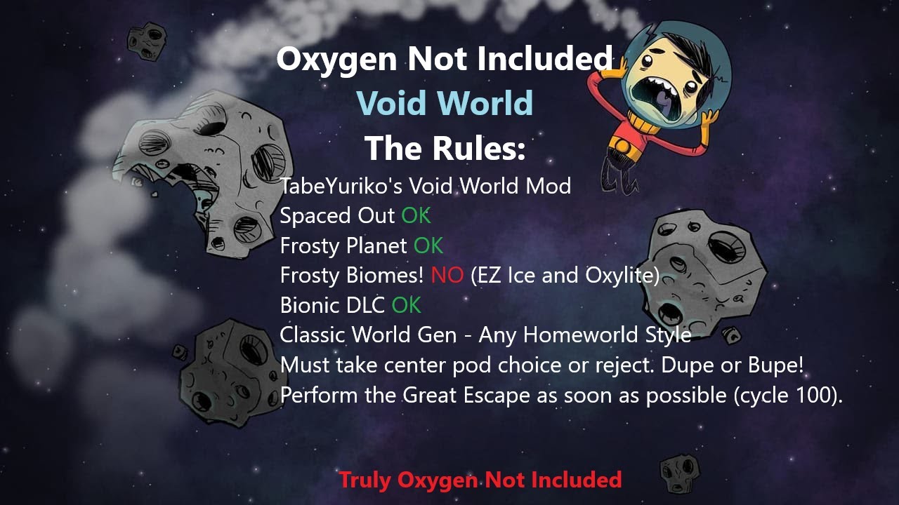 ONI - Oxygen REALLY Not Included - 1 - YouTube