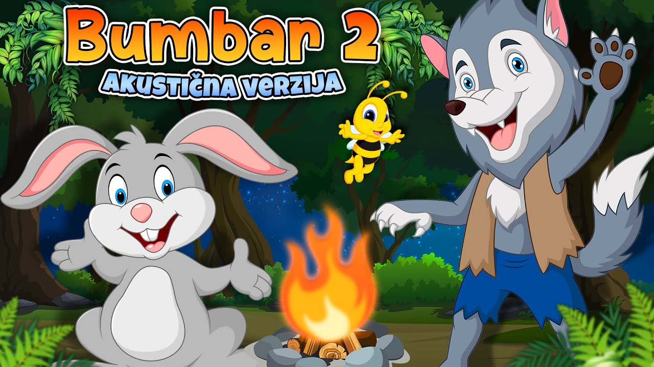 BUMBAR 2 💜 Akustična verzija 💛 Pesmica o životinjama ️️ Zakleo se ...