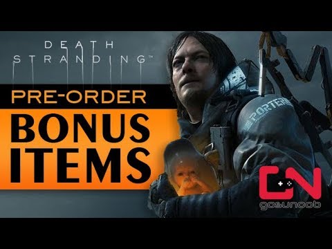 Death Stranding Where to find Pre-Order Bonus Items - How to Claim ...