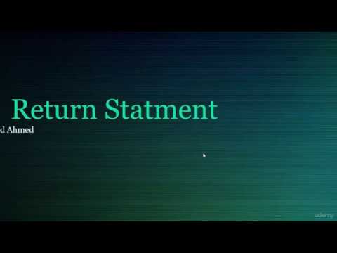 Return Statement In Python - YouTube