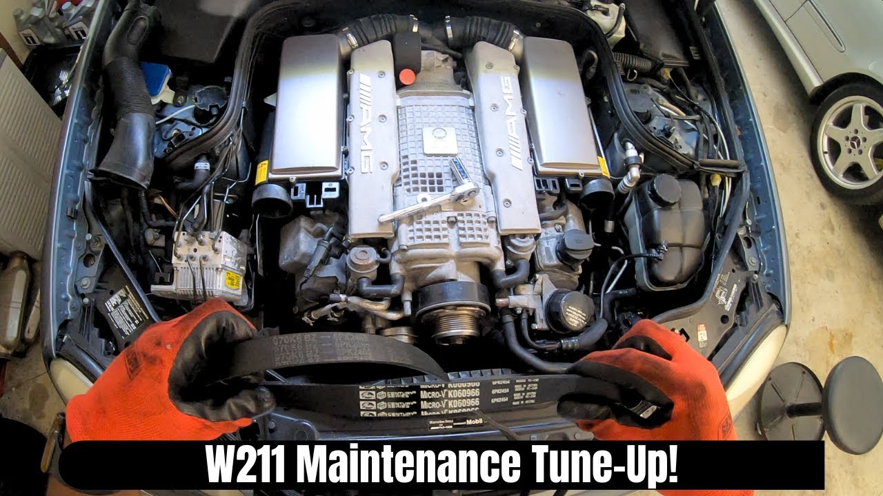 Mercedes E55 AMG Maintenance | DIY Tune-Up Guide - YouTube