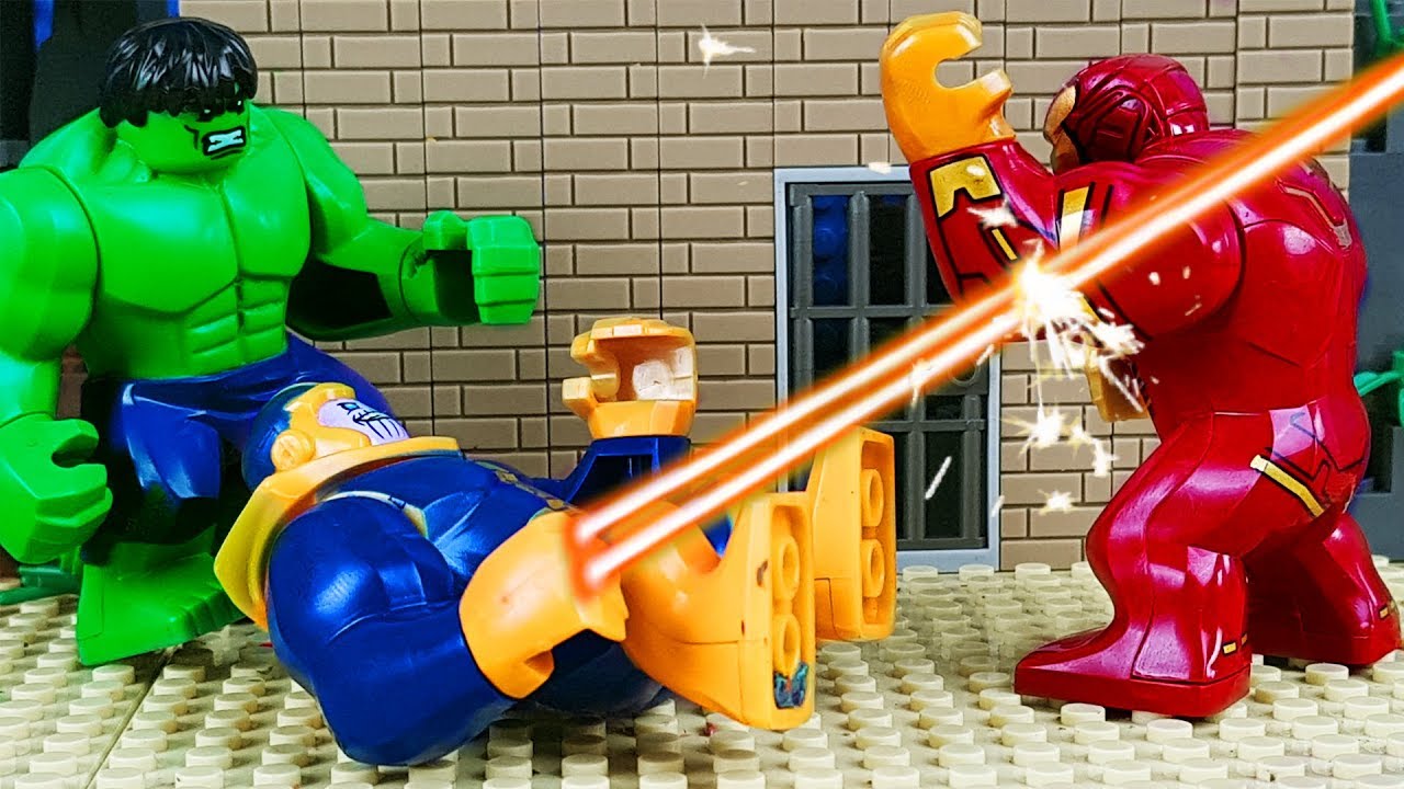 Hulk Smash Prison in LEGO Superhero Avengers vs Thanos Final Battle ...