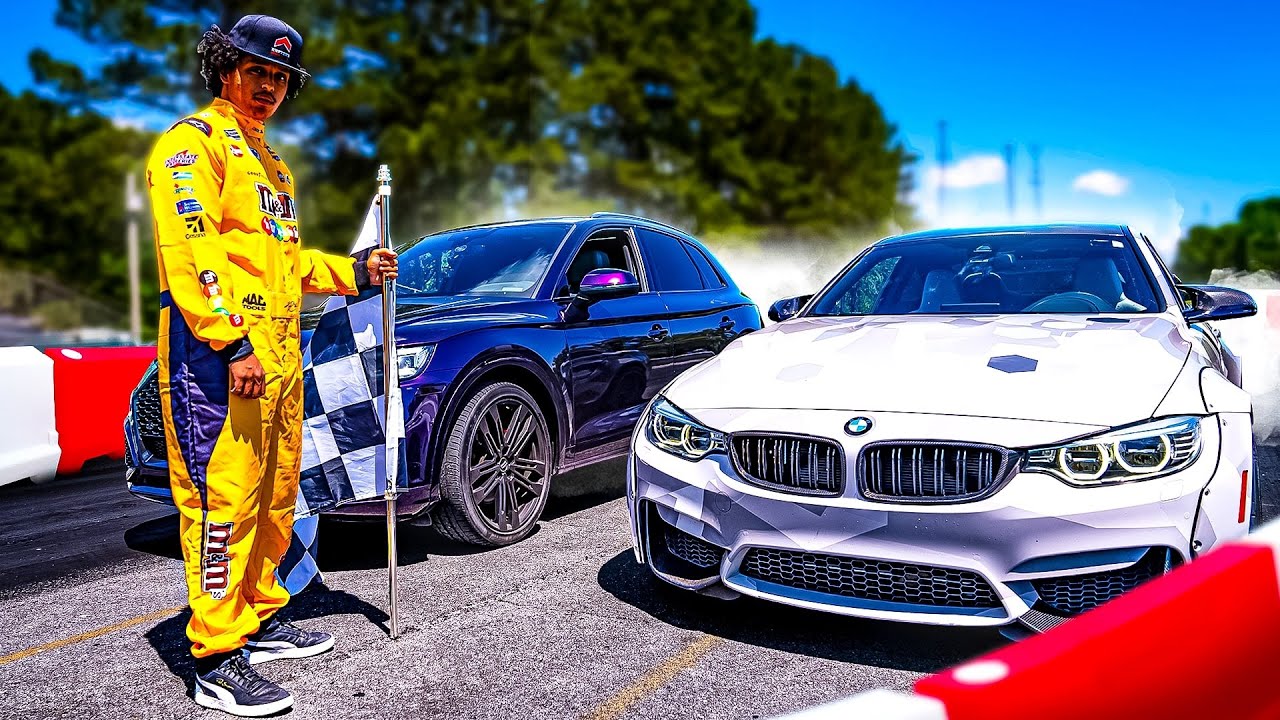 I TRIED RACING FOR THE FIRST TIME & NEARLY CRASHED... - YouTube