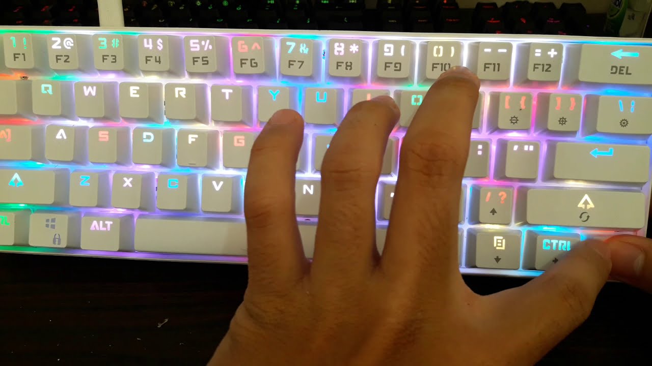 Vortex Series VX5 Mechanical 60% keyboard - YouTube