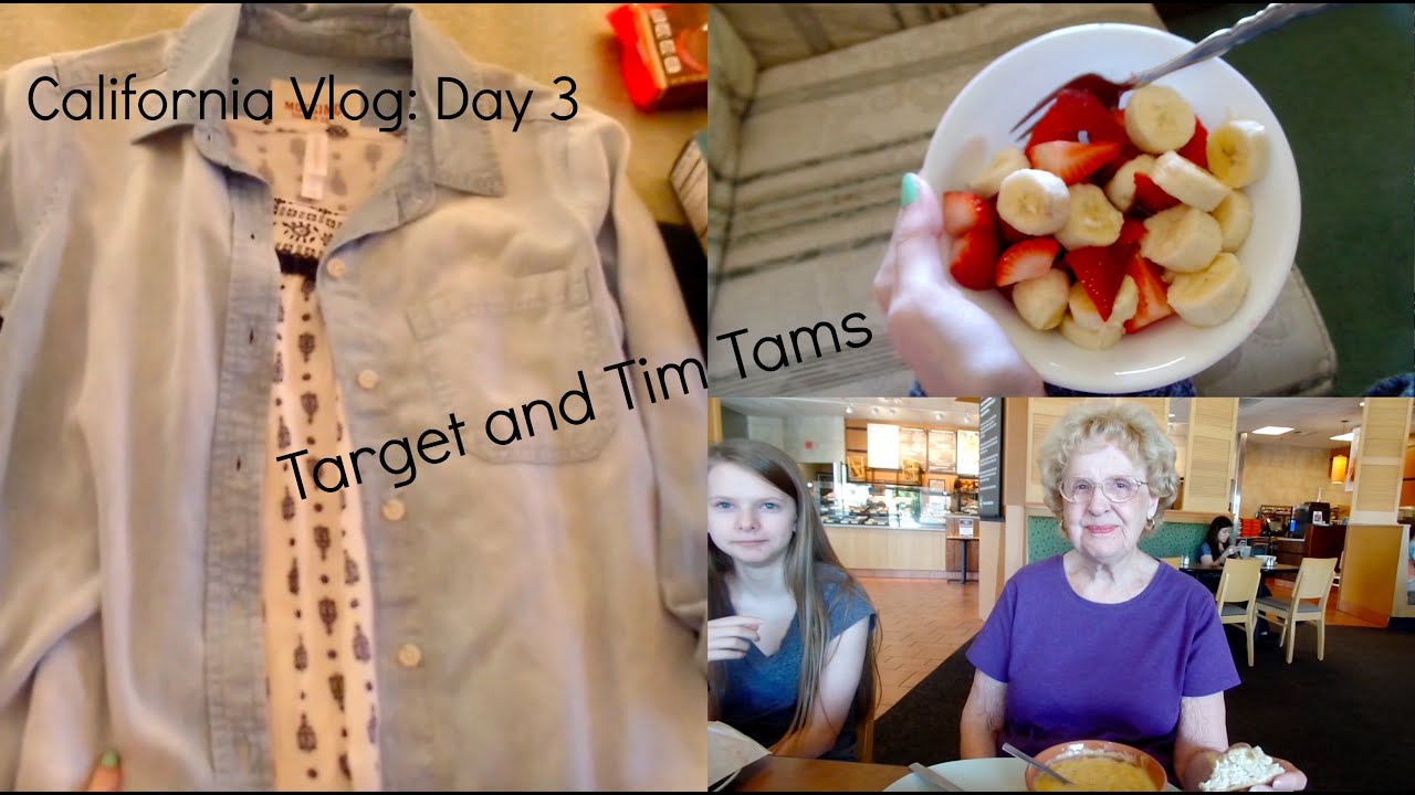Target and Tim Tams | California Vlogs - YouTube