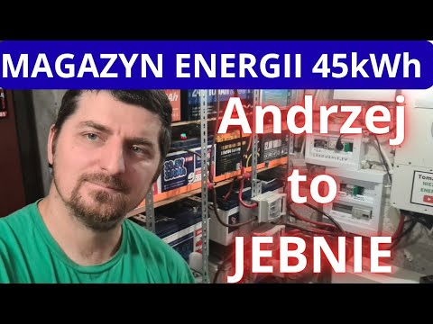 Andrzej to Jebnie. Magazyn Energii 45kWh LifePo4 900Ah. - YouTube