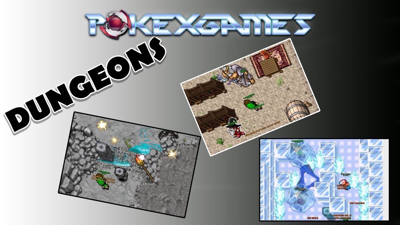 10 MAPAS (DUNGEONS) DE AVENTUREIRO - POKEXGAMES - YouTube