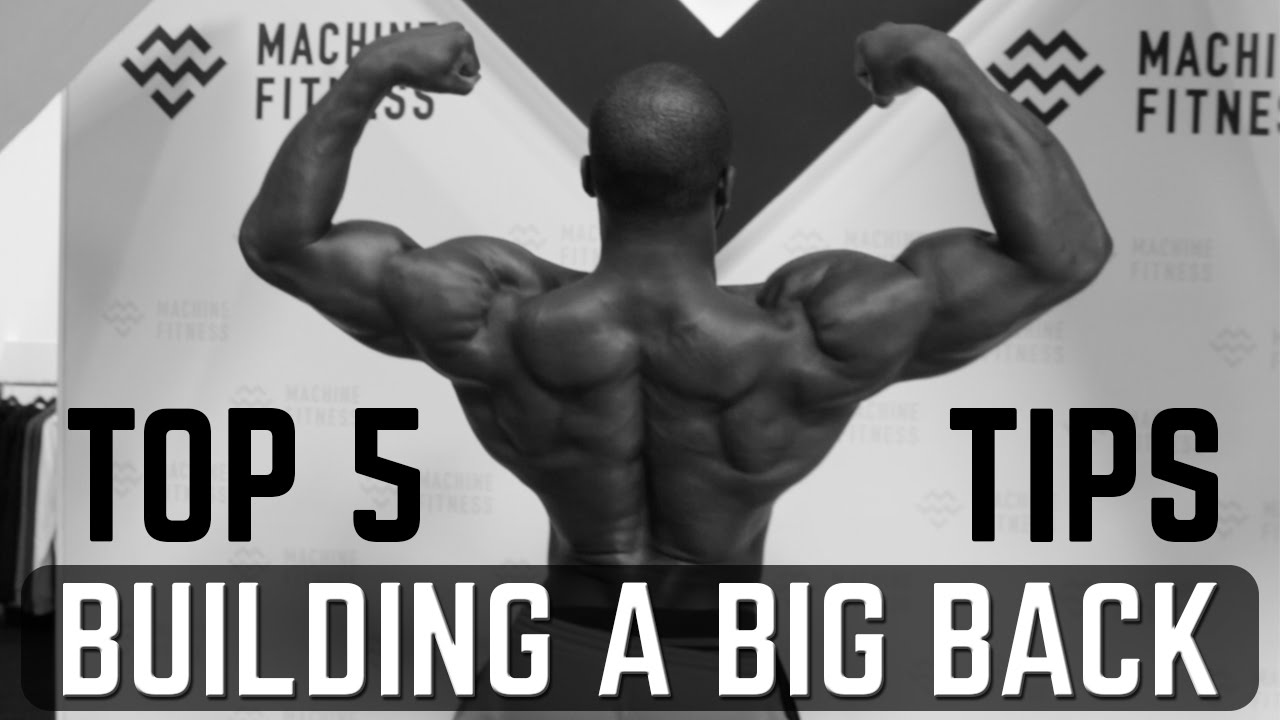 Top 5 Tips For Building a Bigger Back - YouTube