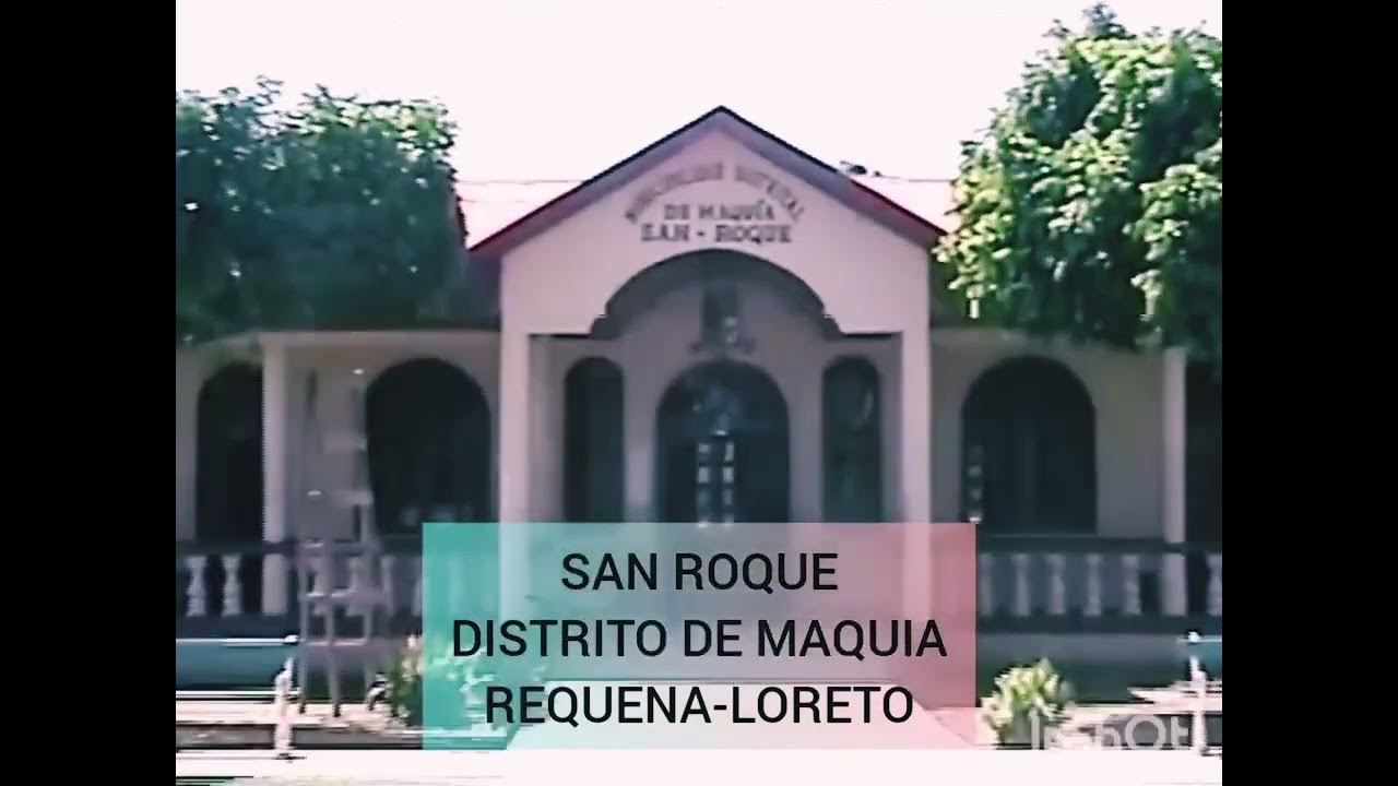 Antigua plaza de la Capital del Distrito de Maquía - YouTube