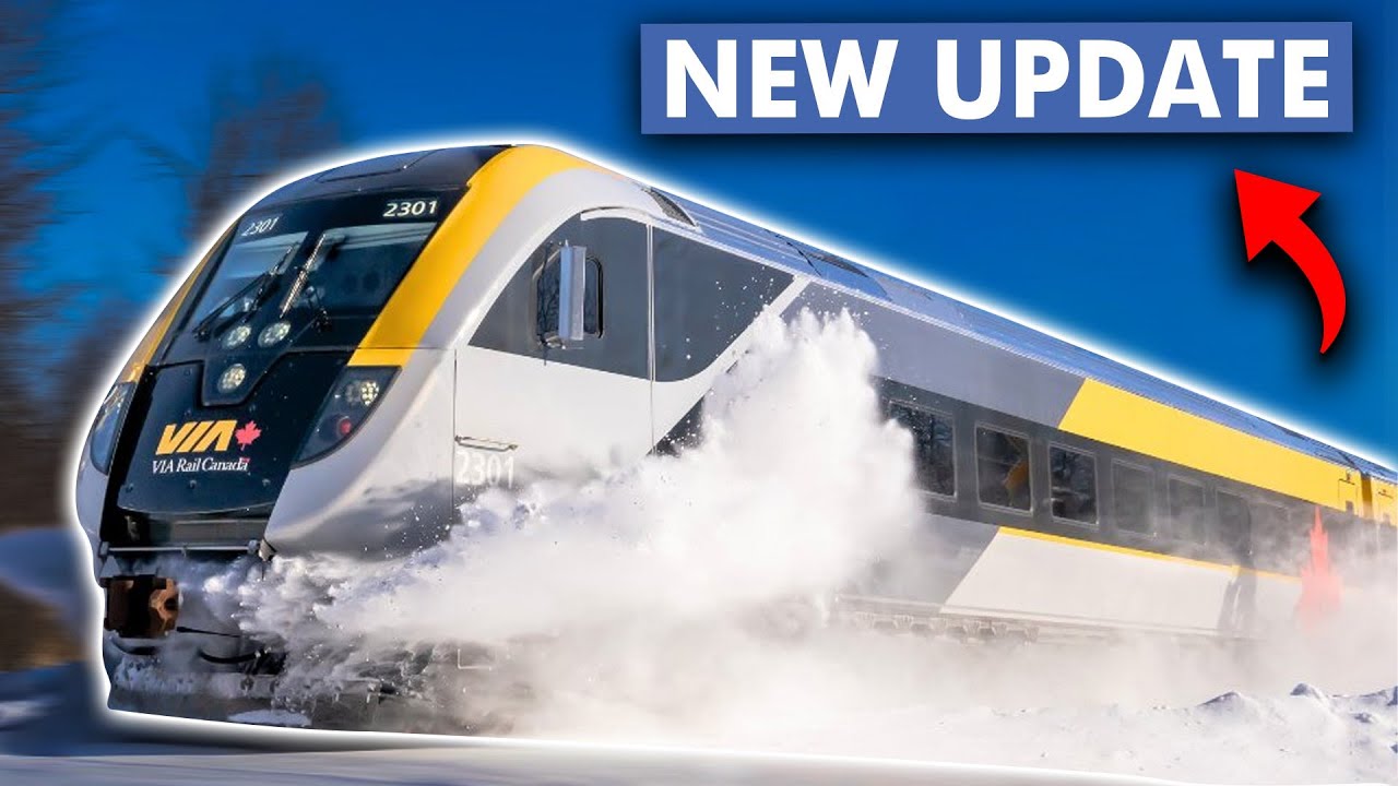 Canadian High-speed Train is coming sooner than you think! - YouTube