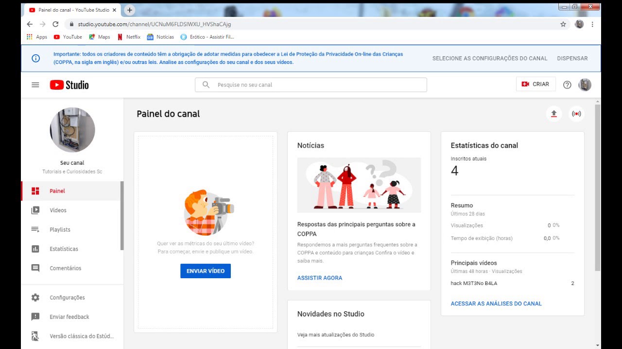 Como Excluir Videos Do Canal Do Youtube Youtube